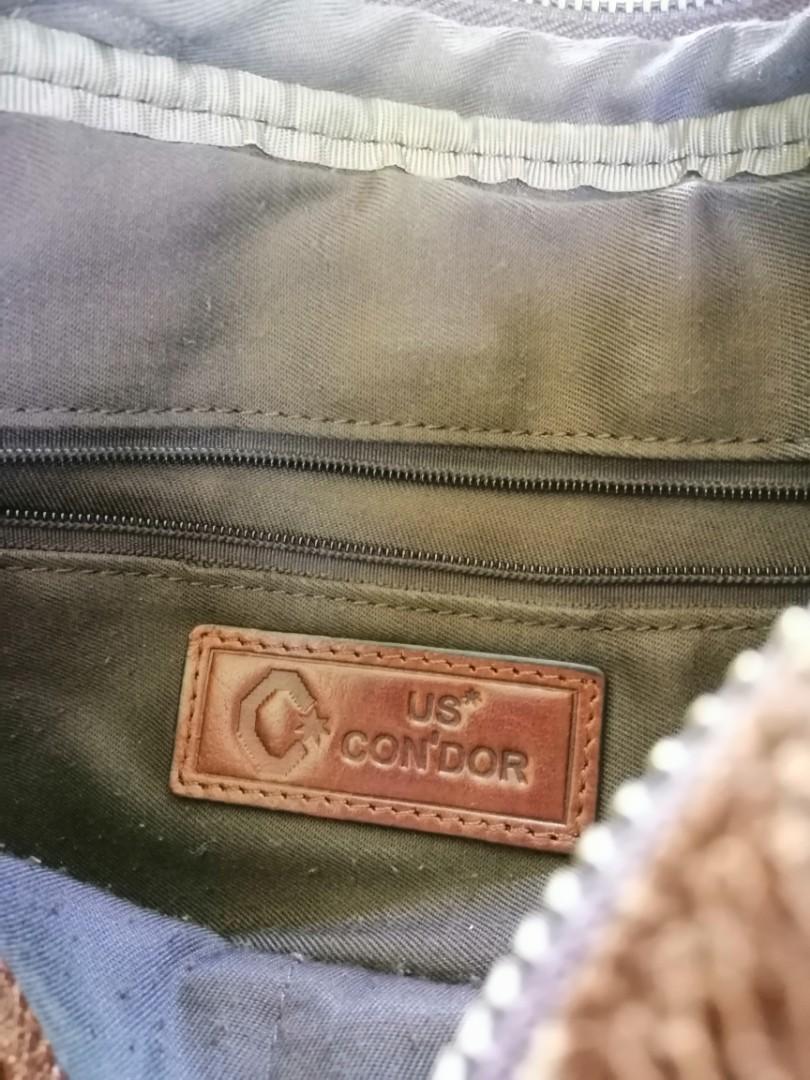 US Condor Leather slingbag, Men's Fashion, Bags, Sling Bags on Carousell