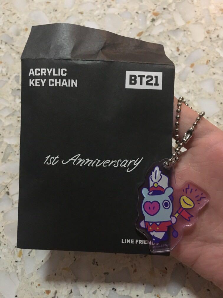 BT21 Mang keychain, Entertainment, K-Wave on Carousell