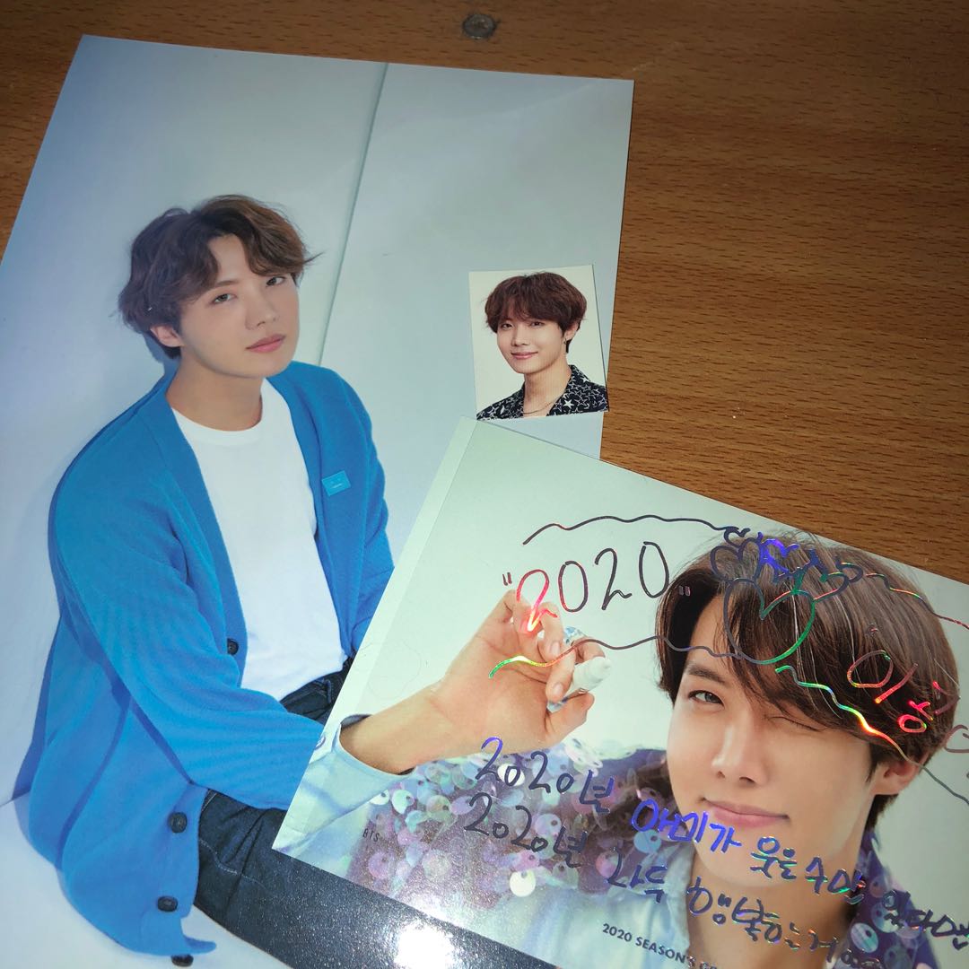 BTS SEASON’S GREETINGS TINGI - HOBI/J-HOPE MEMBER SET, Hobbies & Toys ...
