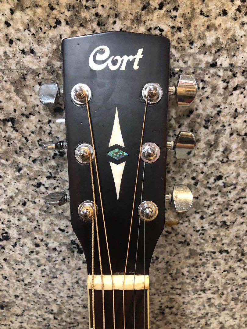 Cort MR710F-BW-NS Acoustic Guitar, Natural, Hobbies & Toys, Music ...