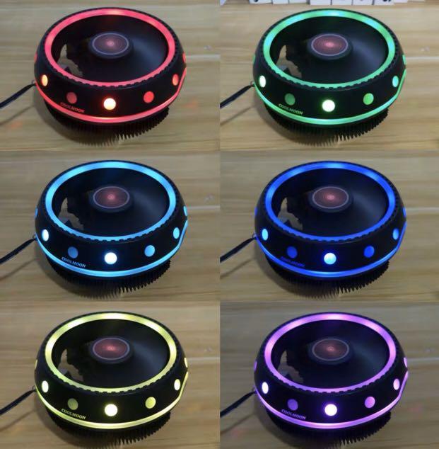 CPU UFO RGB Cooler (INTEL/AMD) CPU FAN, Computers & Tech, Parts ...