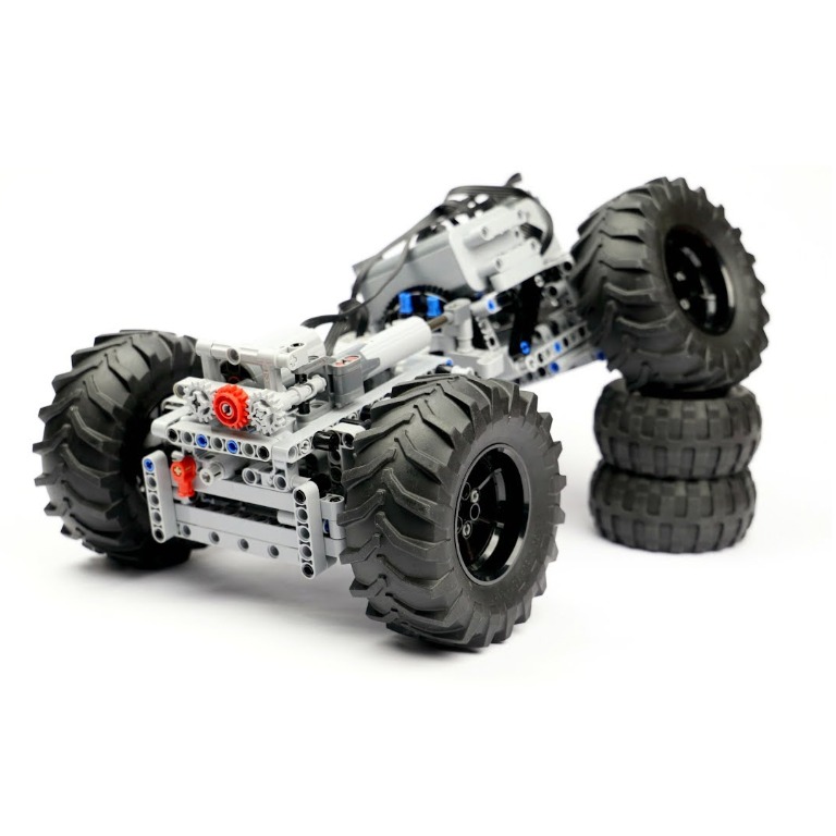 LEGO Crawler Chassis, LEGO-MIXED Technic MOC, fully remote control, RC ...