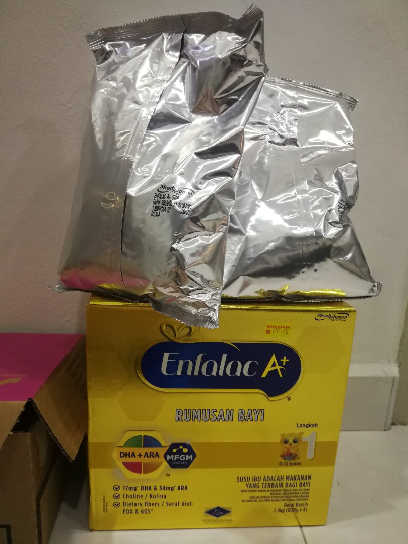 Enfalac Stage 1 (600g), Babies & Kids, Nursing & Feeding, Weaning ...