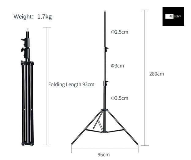 Heavy Duty 2.8 Meter Stand, Photography, Photography Accessories ...