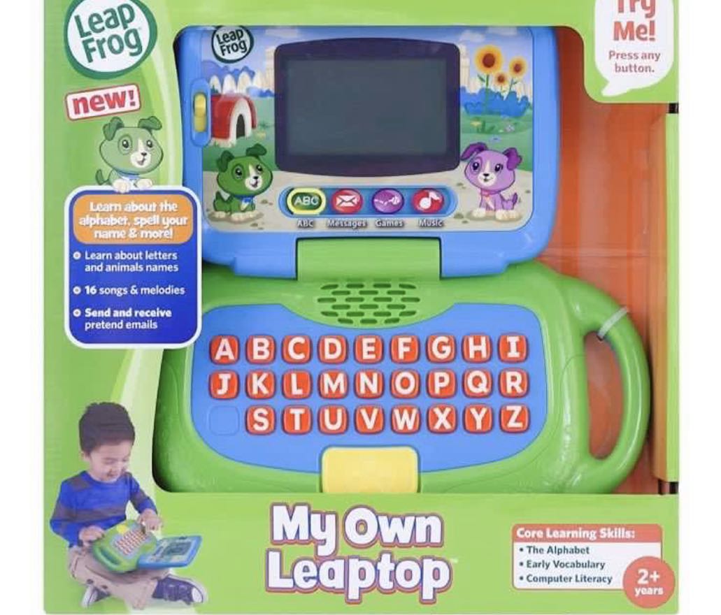 Leapfrog laptop, Babies & Kids, Baby Nursery & Kids Furniture, Kids ...