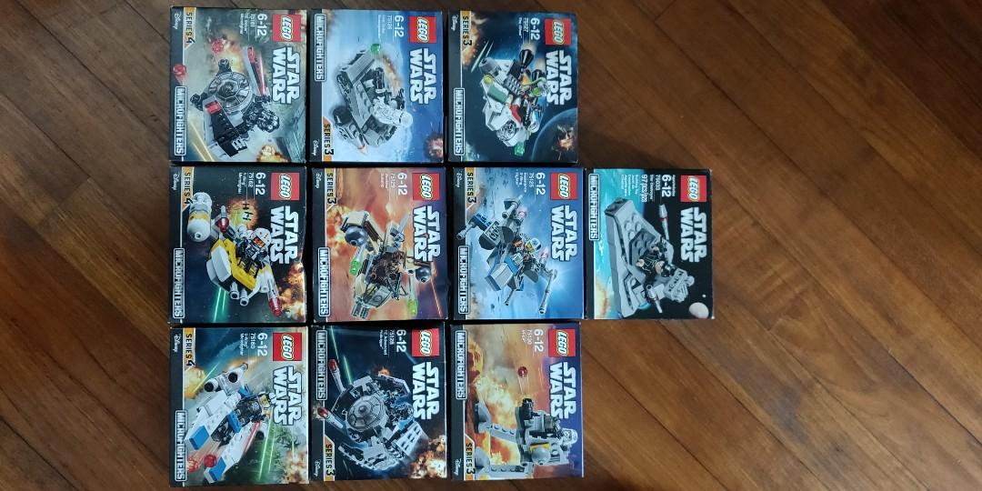 Lego microfighters series 3 & 4 and series 1 star destroyer, Hobbies ...