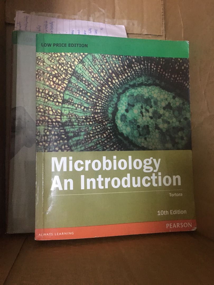 microbiology an introduction 10th tenth edition pearson and tortora ...