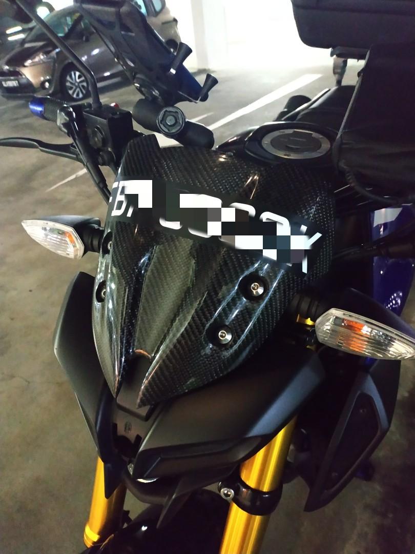 [MT15] Windshield MT 15, Motorcycles, Motorcycle Accessories on Carousell