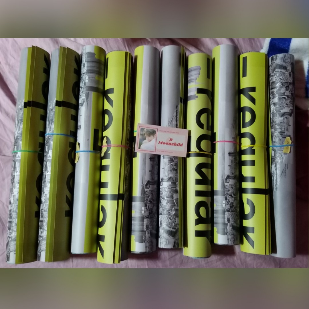 NCT 127 First Album Vol 1 - NCT 127 Regular-Irregular Official Posters ...