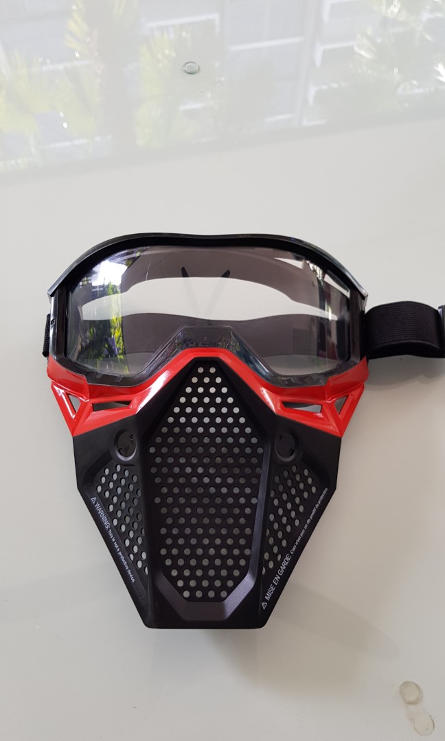 Nerf mask, Hobbies & Toys, Toys & Games on Carousell