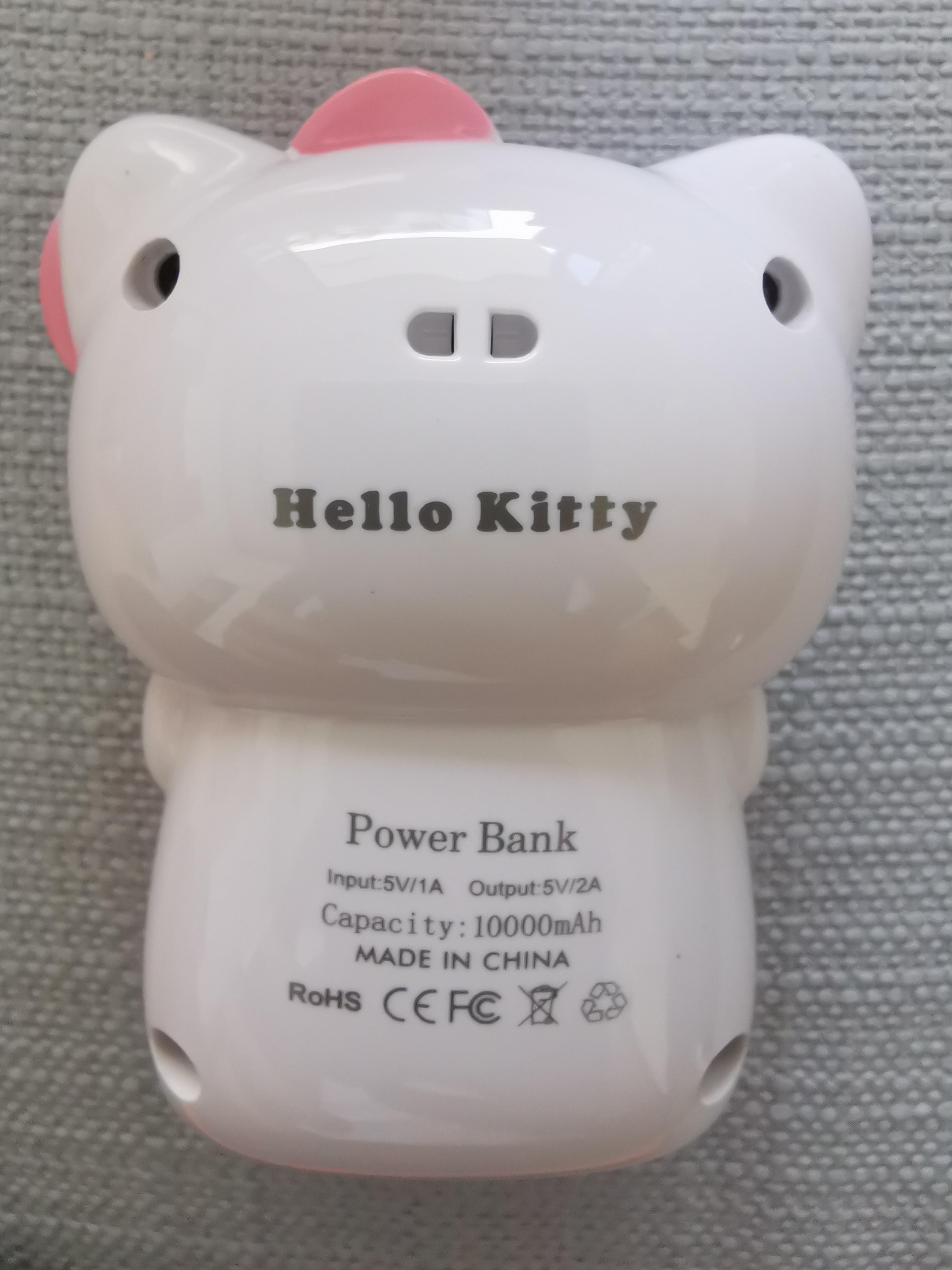 New 10000mAh Hello Kitty power bank portable charger, Mobile Phones ...