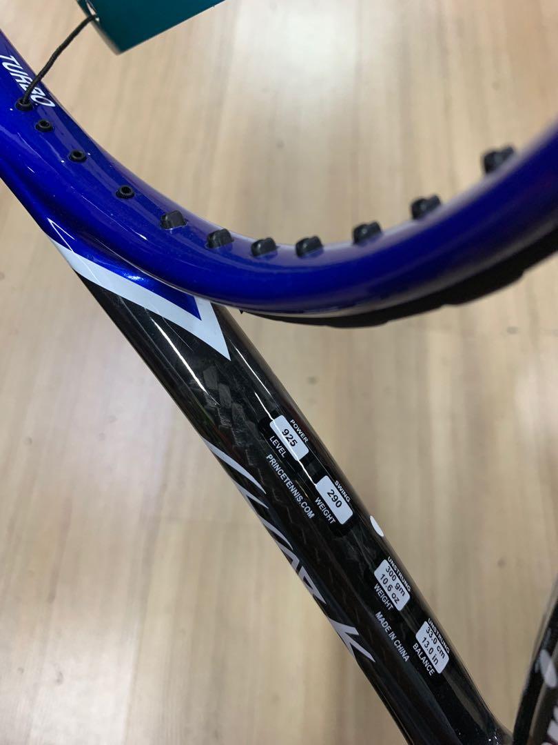 New Prince Turbo Shark Tennis Racket, Sports Equipment, Sports & Games ...
