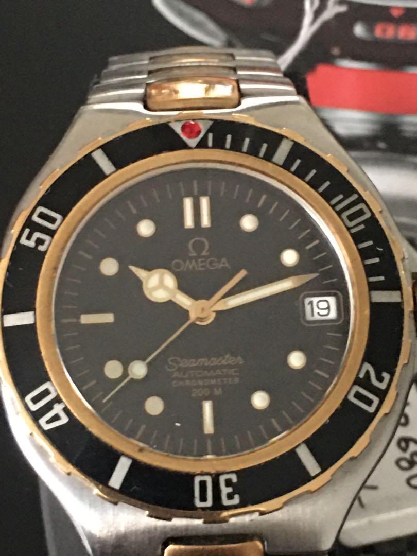 Omega Seamaster Automatic 200m with Cert, Luxury, Watches on Carousell