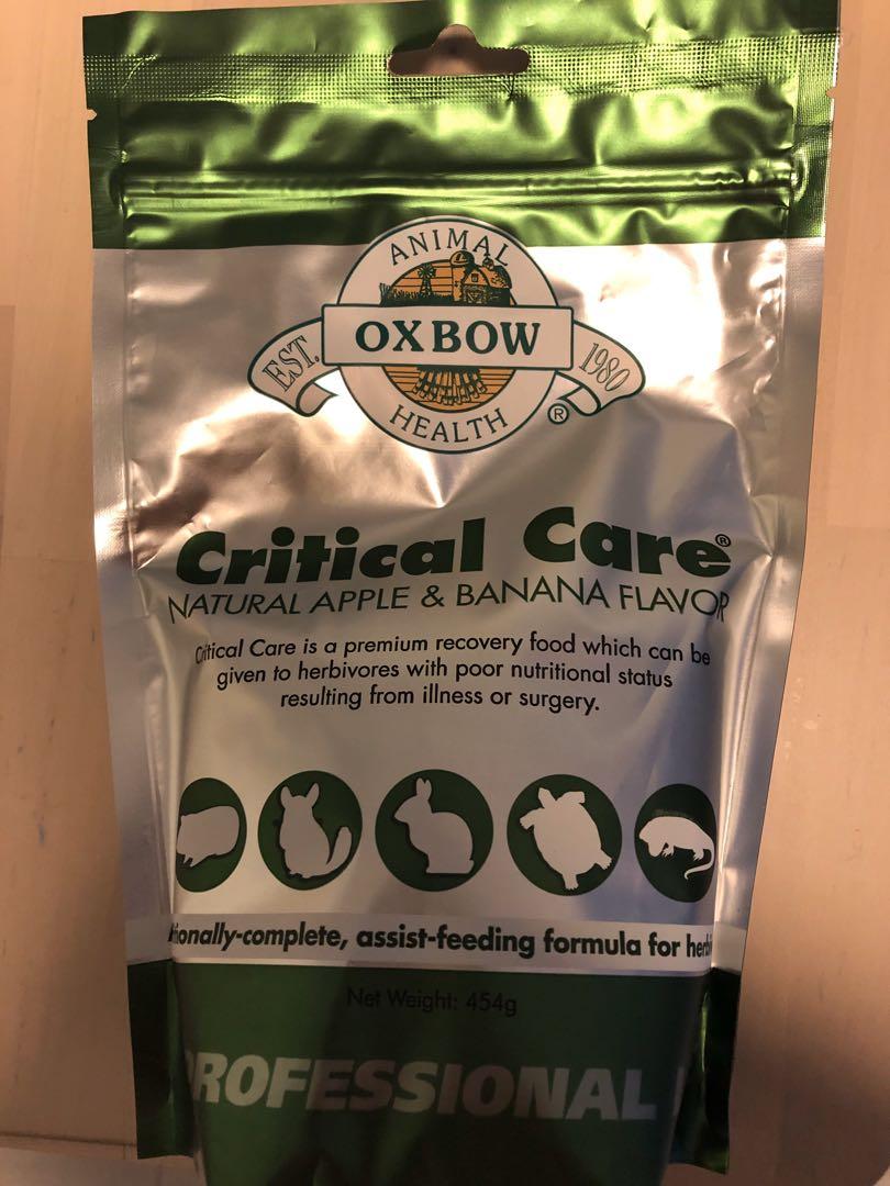 Oxbow Critical Care 454g, Pet Supplies, Pet Food on Carousell