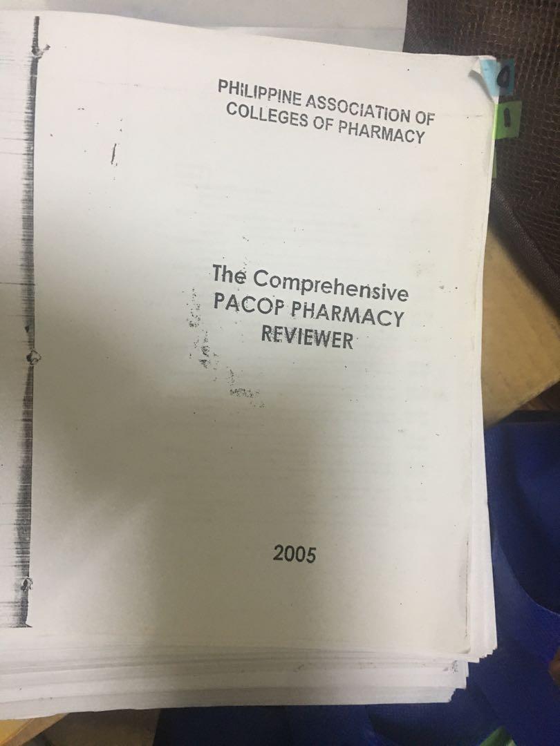 pacop (philippine association of colleges of pharmacy) pharmacy ...