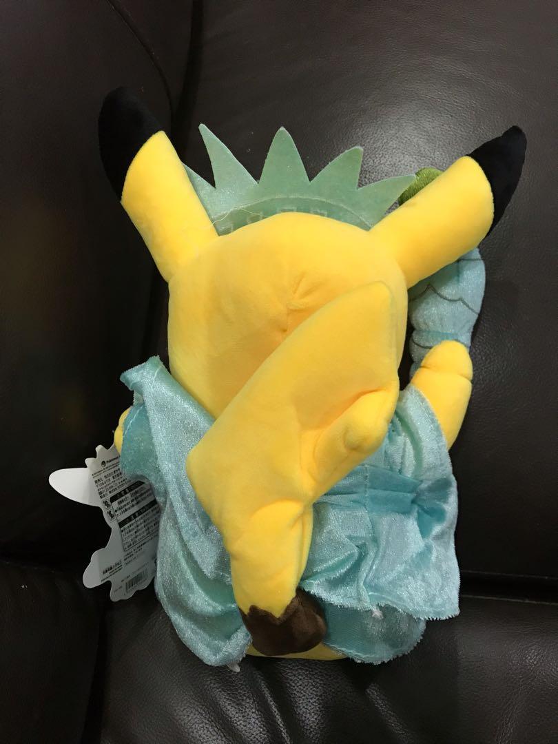 Pikachu as Statue of Liberty, Hobbies & Toys, Toys & Games on Carousell