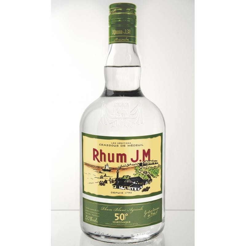 White Rum: Rhum J.M Blanc Agricole 1000ml, 嘢食 & 嘢飲, 飲料 - Carousell