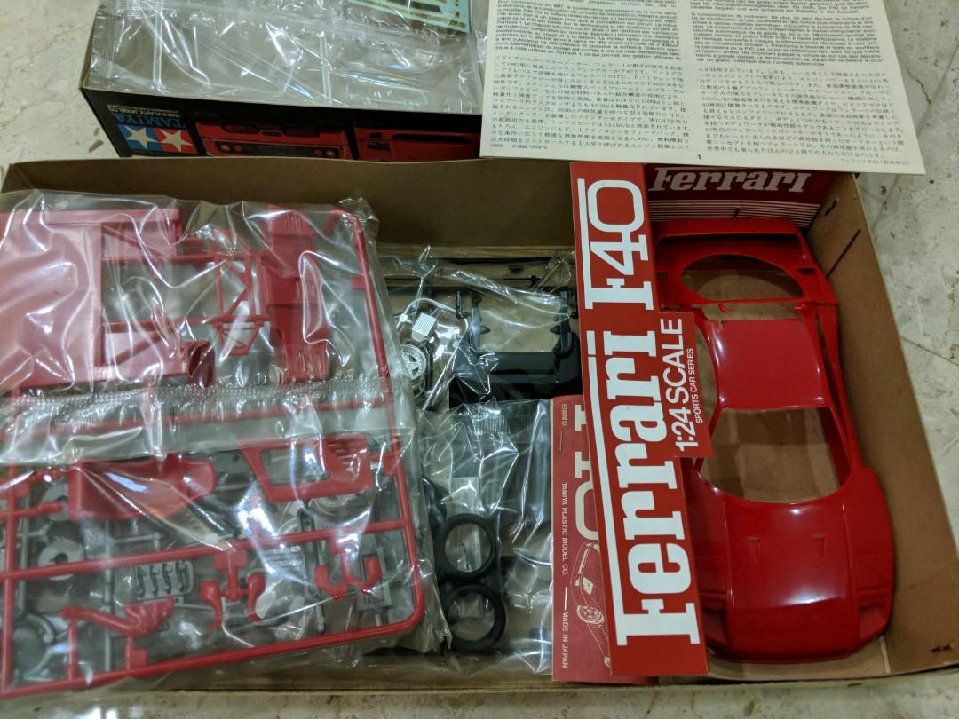 Tamiya Ferrari F40 Model scale 1/24. BNIB, Hobbies & Toys, Toys & Games ...