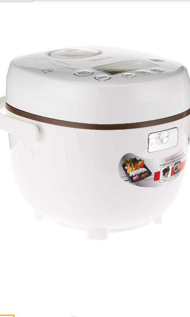 Tefal Fuzzy Logic Mini Rice Cooker RK5001, TV & Home Appliances ...