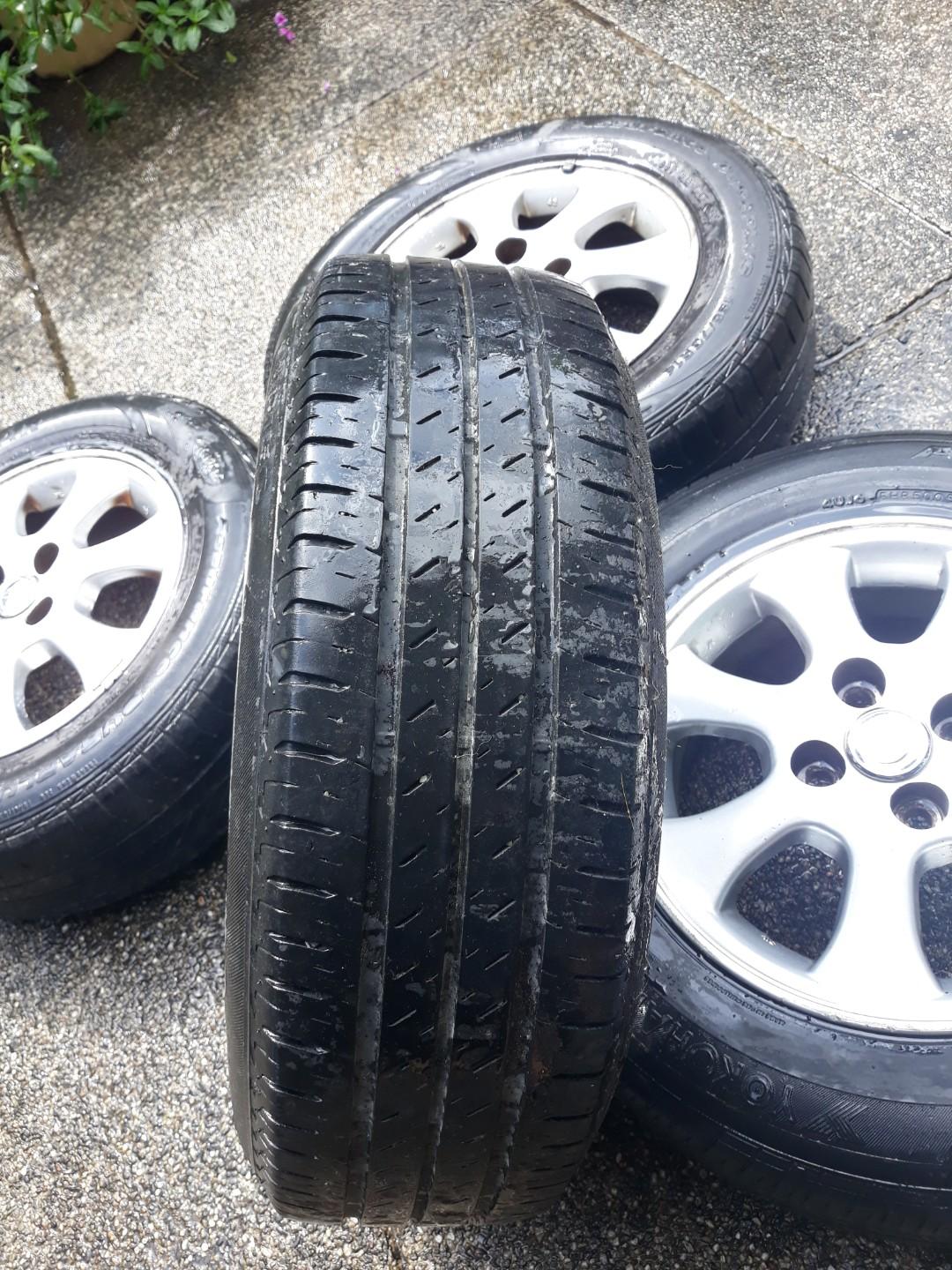 Toyota Corolla Altis 14" rims or mags WITH tires, Car Parts ...