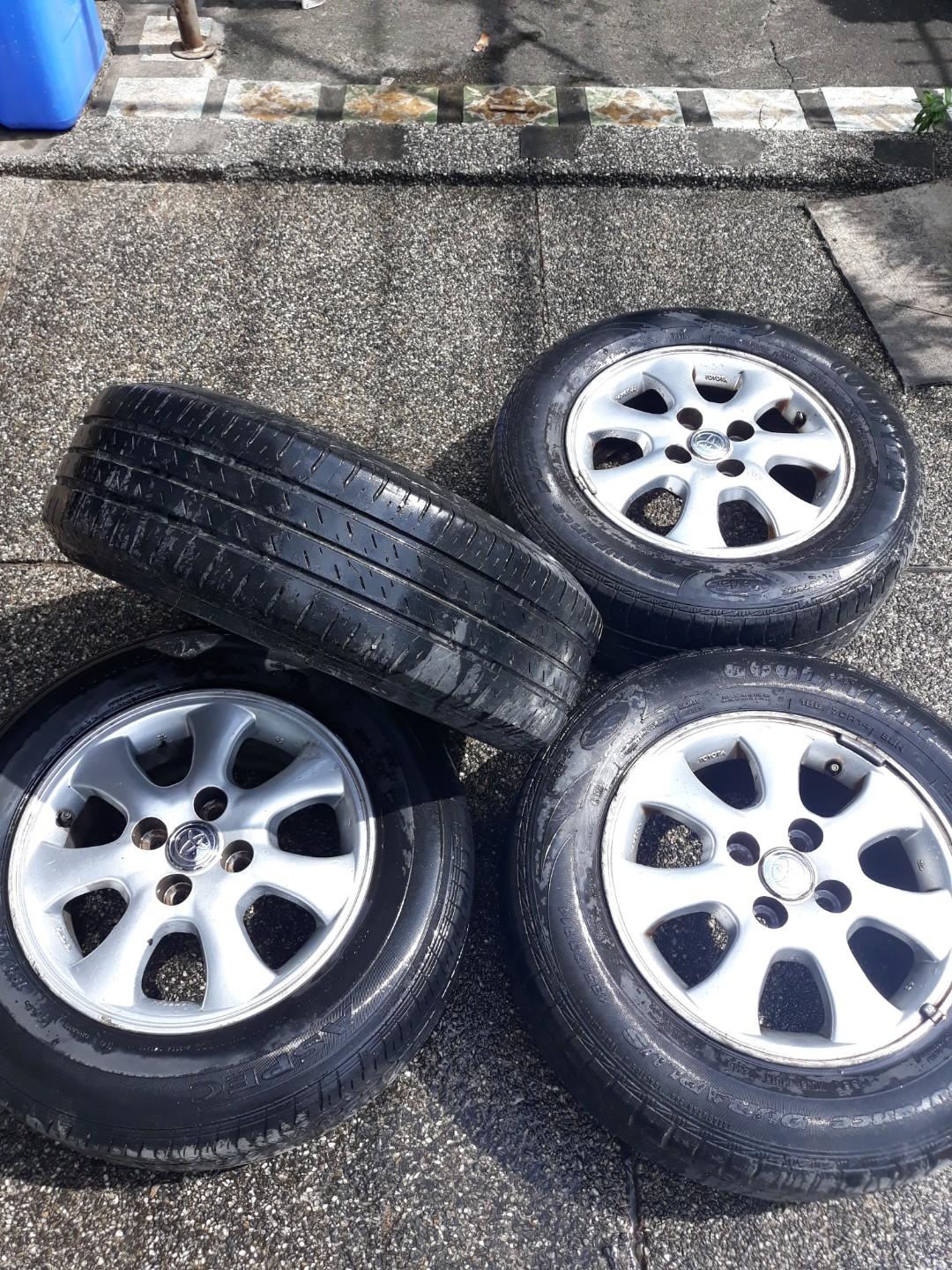 Toyota Corolla Altis 14" rims or mags WITH tires, Car Parts ...