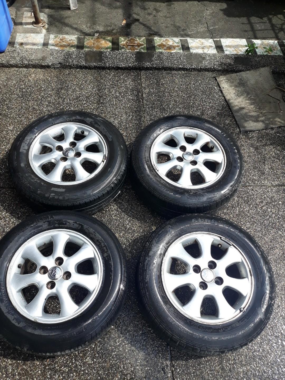 Toyota Corolla Altis 14" rims or mags WITH tires, Car Parts ...