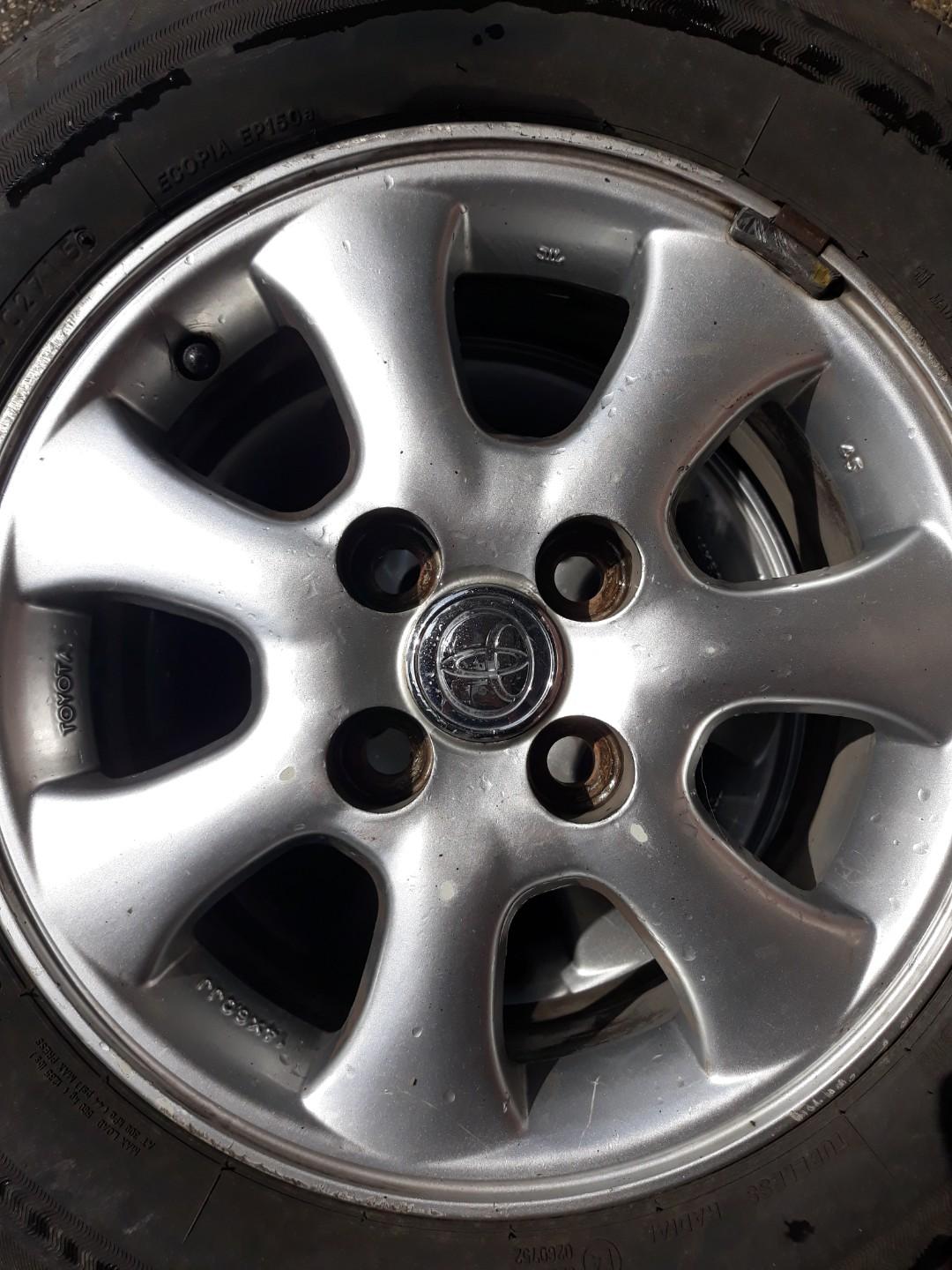 Toyota Corolla Altis 14" rims or mags WITH tires, Car Parts ...