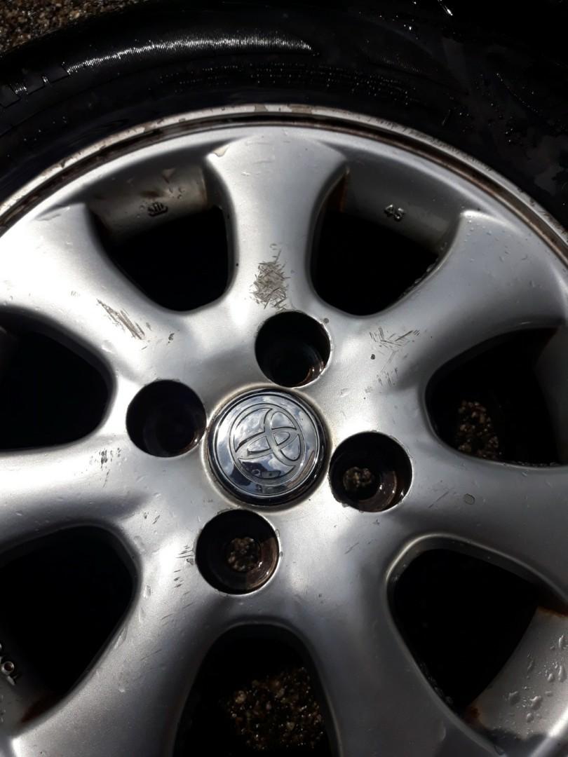 Toyota Corolla Altis 14" rims or mags WITH tires, Car Parts ...