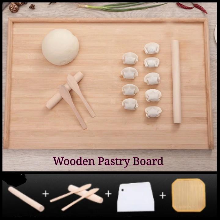 Wooden Pastry Board / Bread Kneading Board / Chopping Board / Cutting ...