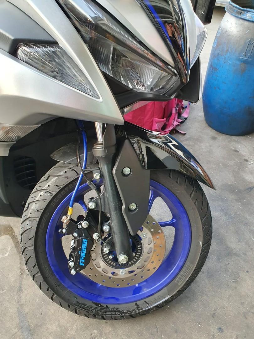 Yamaha Aerox Frando master pump caliper set, Motorcycles, Motorcycle ...