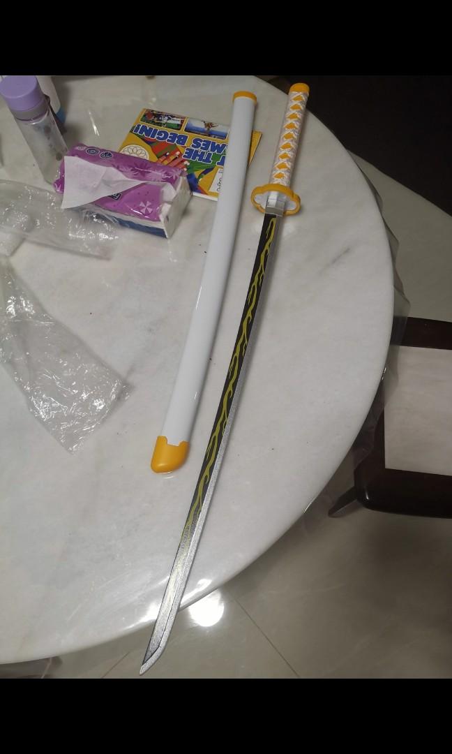 Zenitsu Agatsuma Sword, Everything Else on Carousell