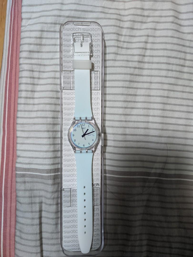 全新 Swatch ULTRACIEL (GE713) 漸層藍 石英錶 #出清2019, 名牌精品, 精品手錶在旋轉拍賣