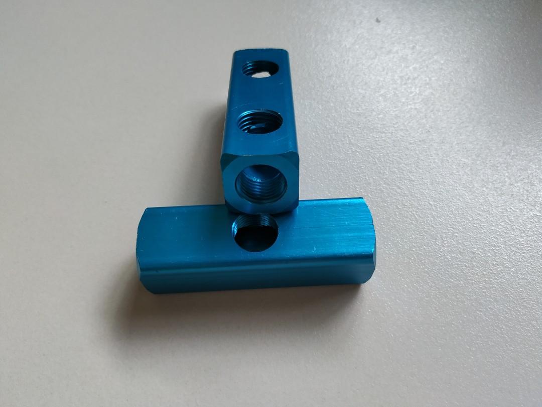 Aluminum water/air distribution block, Everything Else on Carousell