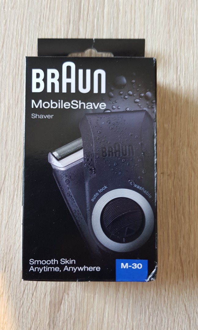 Braun M30 Shaver (New), Beauty & Personal Care, Men's Grooming on Carousell
