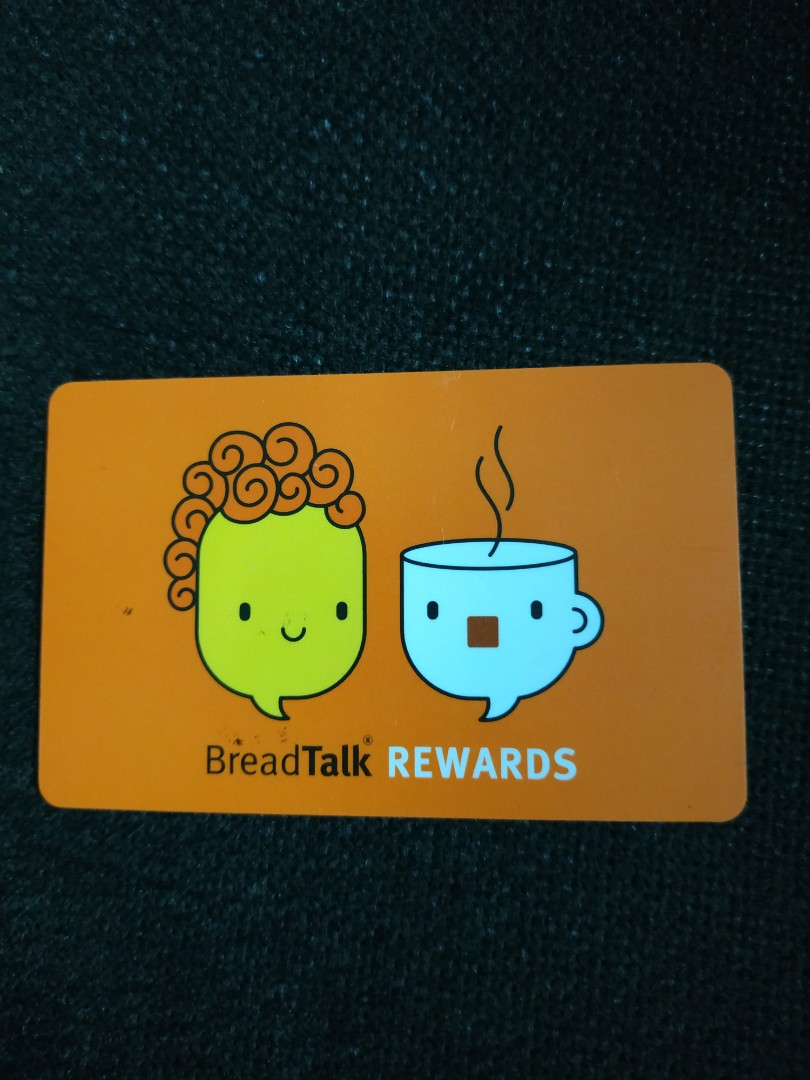 BreadTalk rewards card with stored value of $20 with no expiry date# ...