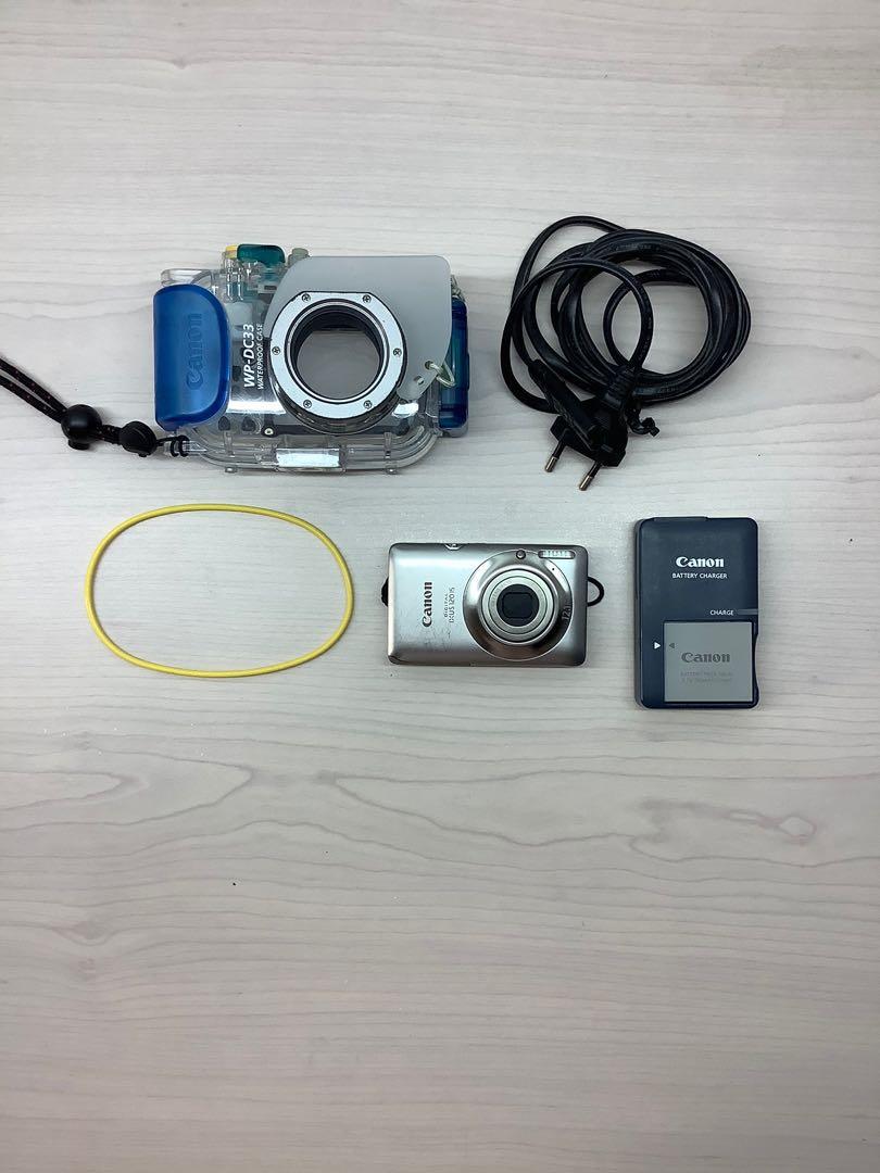 Canon Ixus 120-IS Camera and Underwater Housing, Photography, Cameras ...