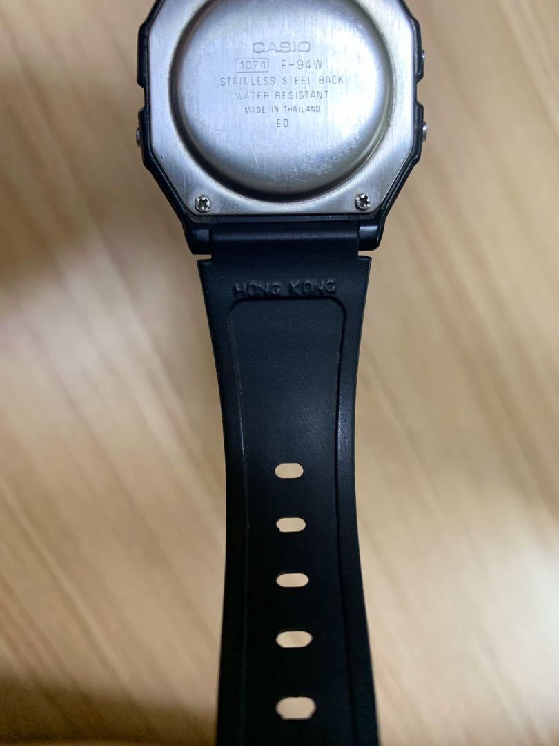 Casio Digital Watch F-94W, Men's Fashion, Watches & Accessories ...