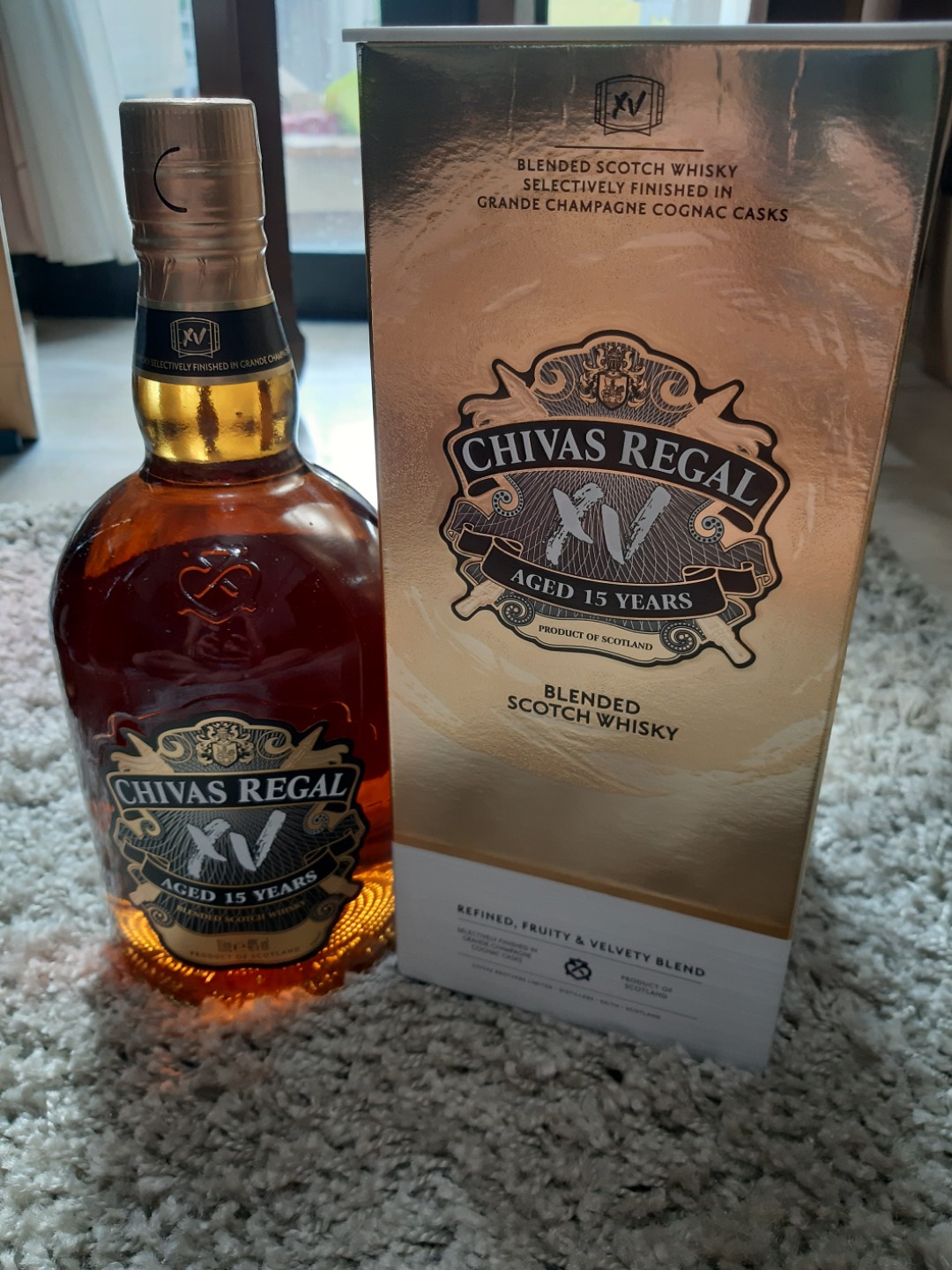 Chivas Regal Aged 15 years - 1L, Food & Drinks, Alcoholic Beverages on ...