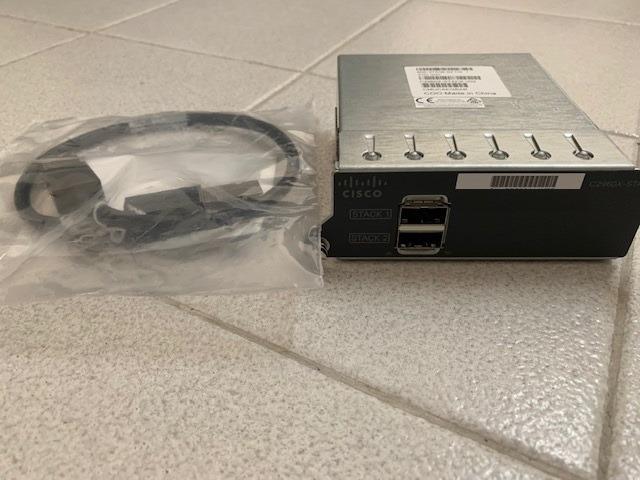 Cisco Catalyst 2960-X Flexstack-Plus Stack Module With free Cisco ...