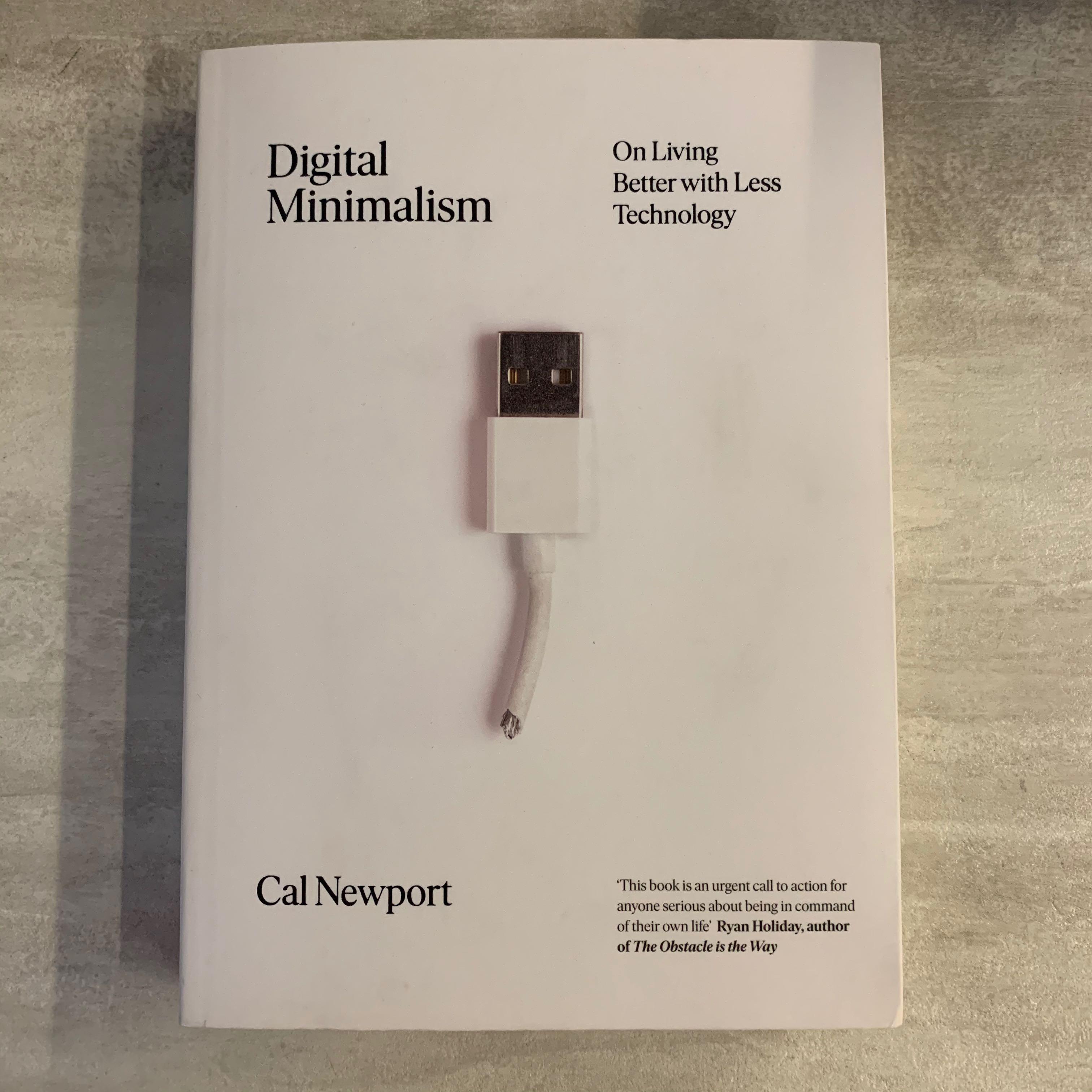 Digital Minimalism - Cal Newport, Hobbies & Toys, Books & Magazines ...