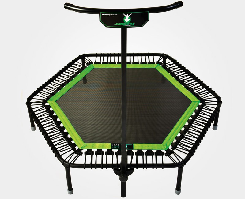 Exercise trampoline with hand stand, Sports Equipment, Exercise ...