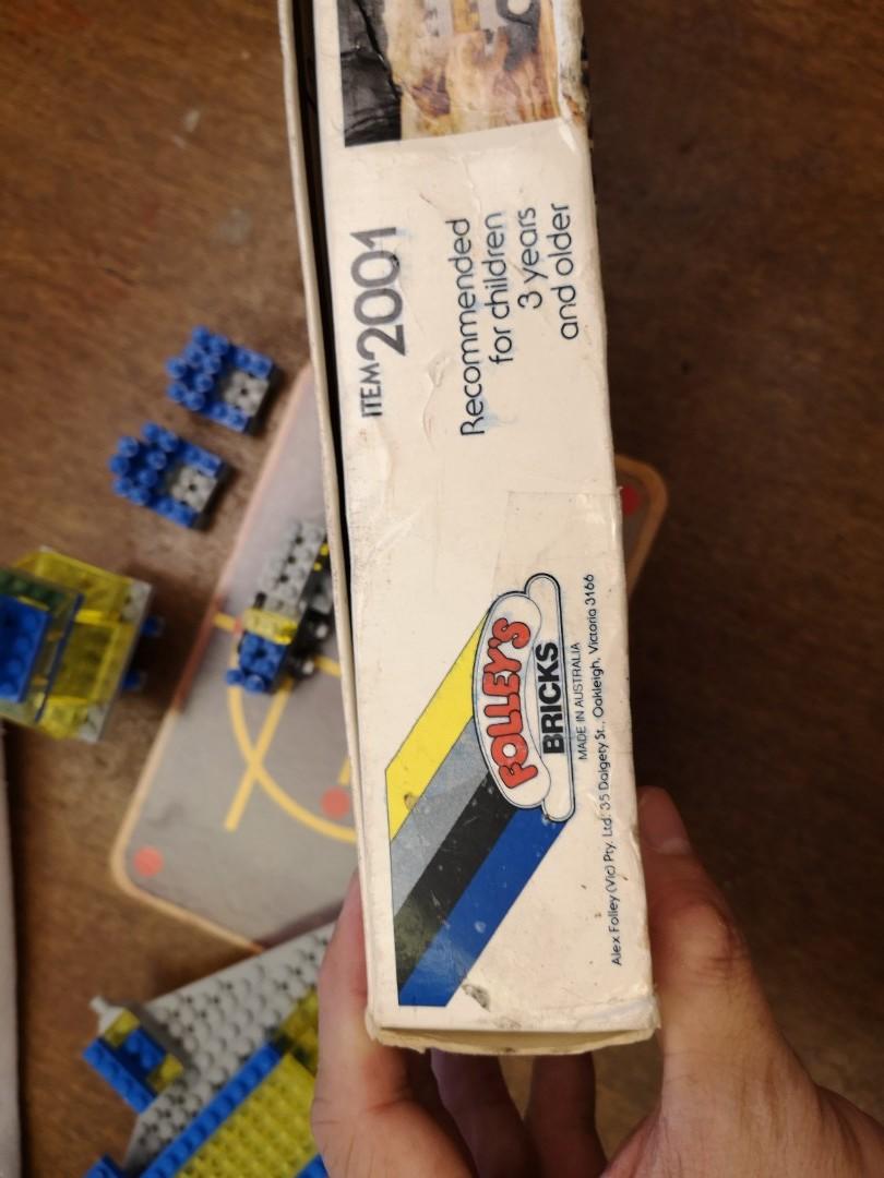 Extreme Rare Vintage Folley's Bricks 1980s Space Building Set item 2001 ...