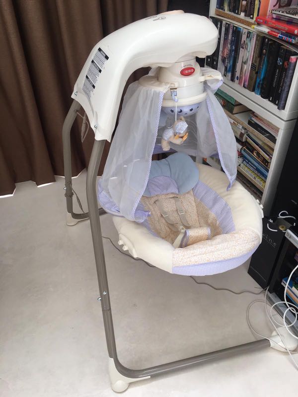 Fisher-Price Papasan Cradle Powered Swing Starlight/ baby Swing/ baby ...