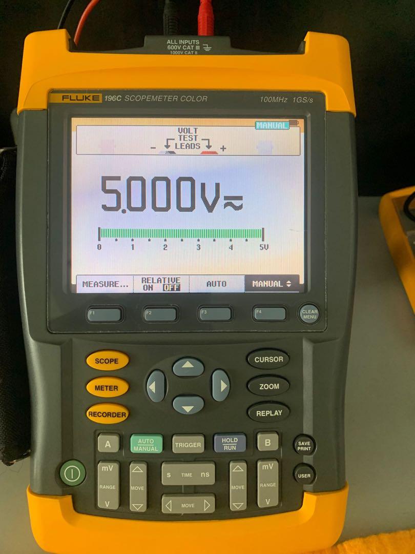 FLUKE 196c Scopemerer Color, Health & Nutrition, Health Monitors ...