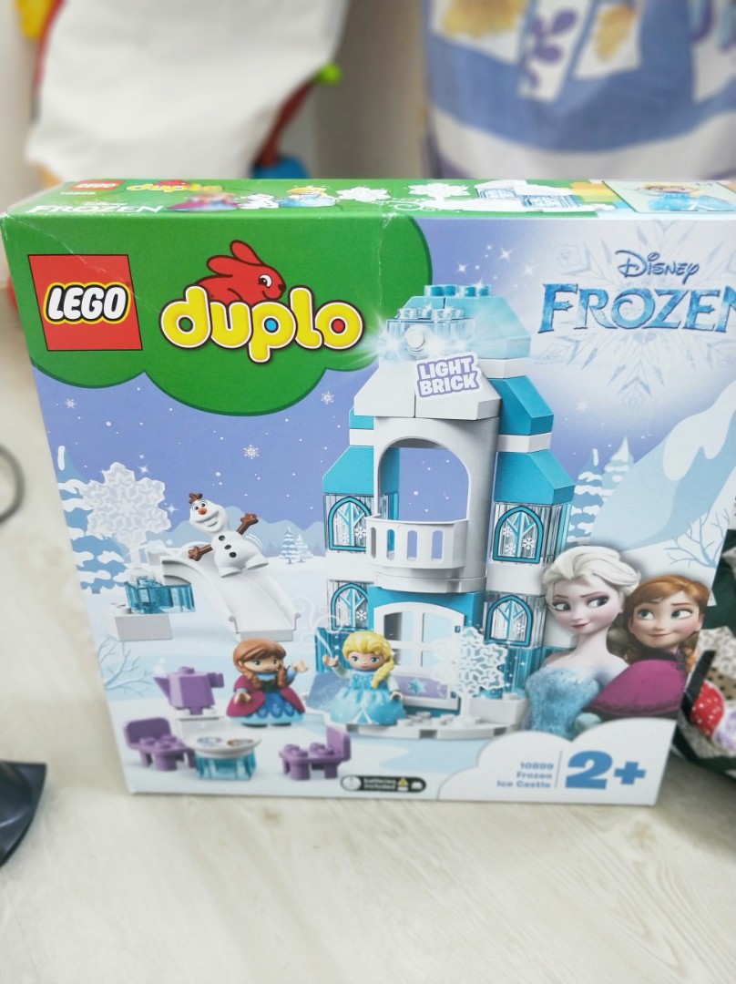 Frozen Ice Castle Duplo, Hobbies & Toys, Toys & Games on Carousell