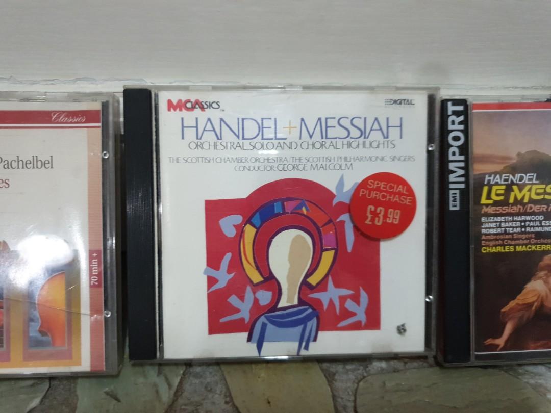 Handel classical CDs, Hobbies & Toys, Music & Media, CDs & DVDs on ...