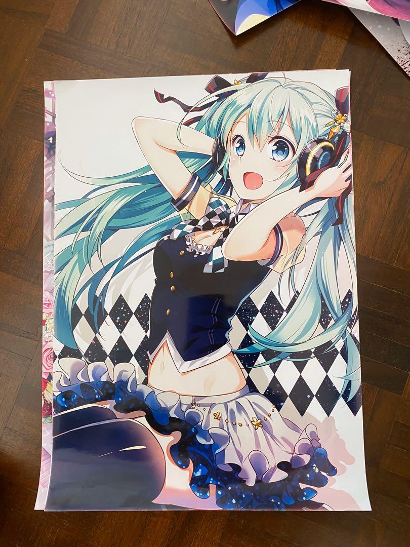 hatsune miku posters, Hobbies & Toys, Memorabilia & Collectibles, Fan ...