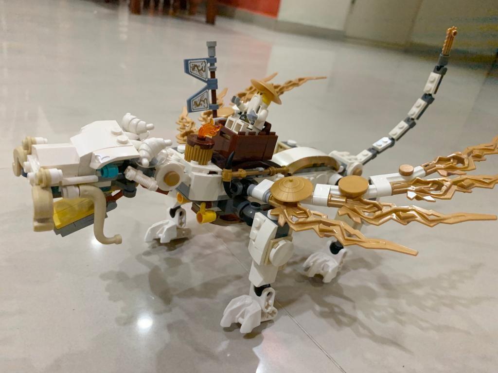 Lego Masters of Spinjitzu Master Wu Dragon Set #70734, Hobbies & Toys ...