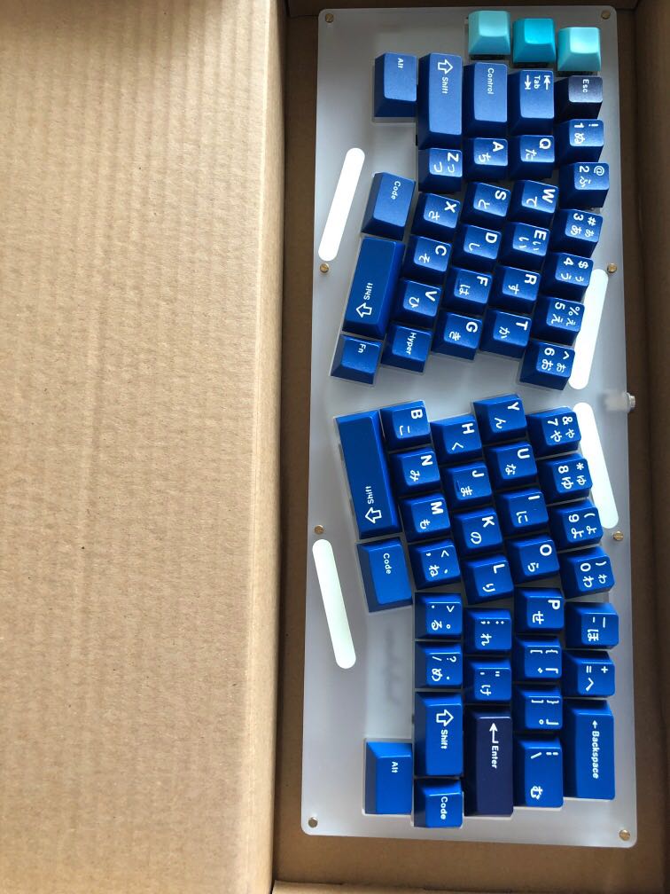 Lubrigante (Alice Clone) Acrylic Custom Keyboard, Computers & Tech ...