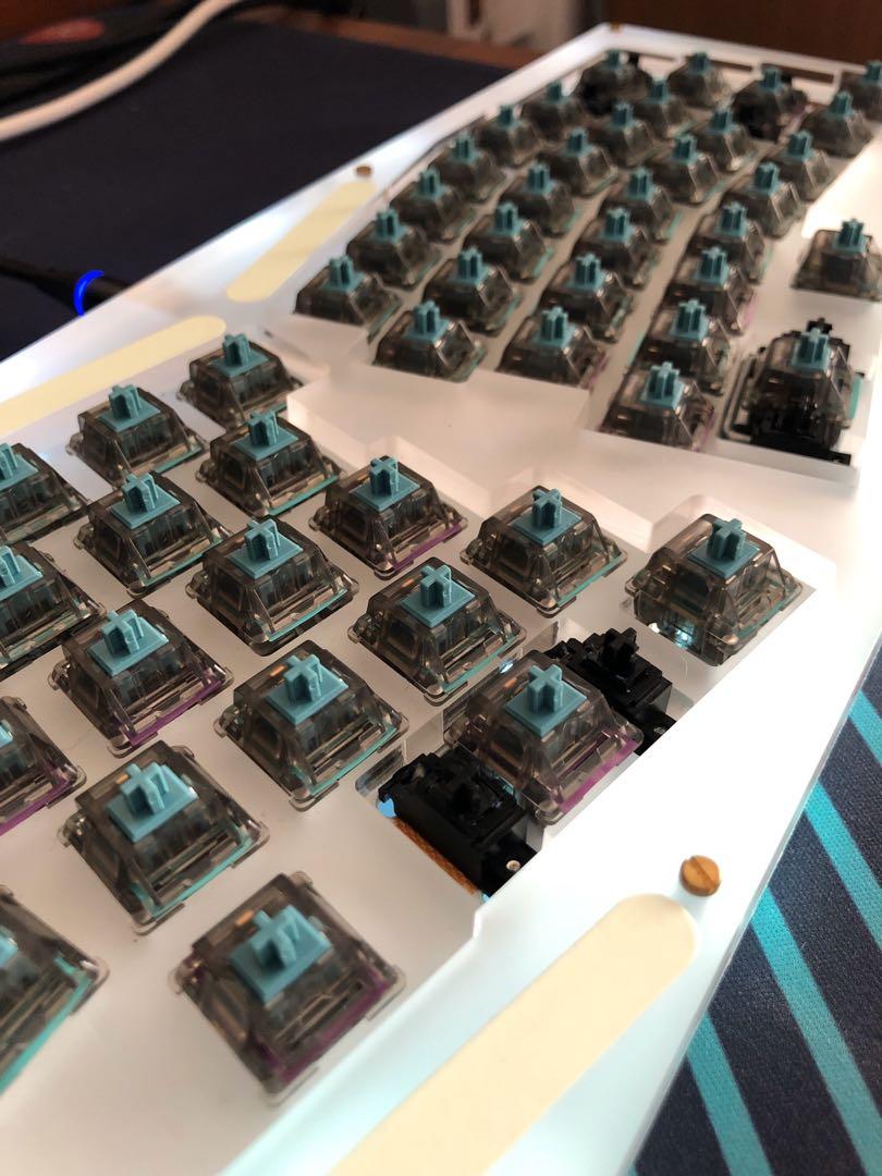 Lubrigante (Alice Clone) Acrylic Custom Keyboard, Computers & Tech, Parts & Accessories ...